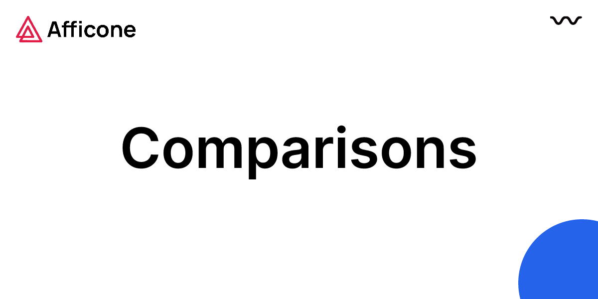 Compare Afficone to Other Affiliate Software